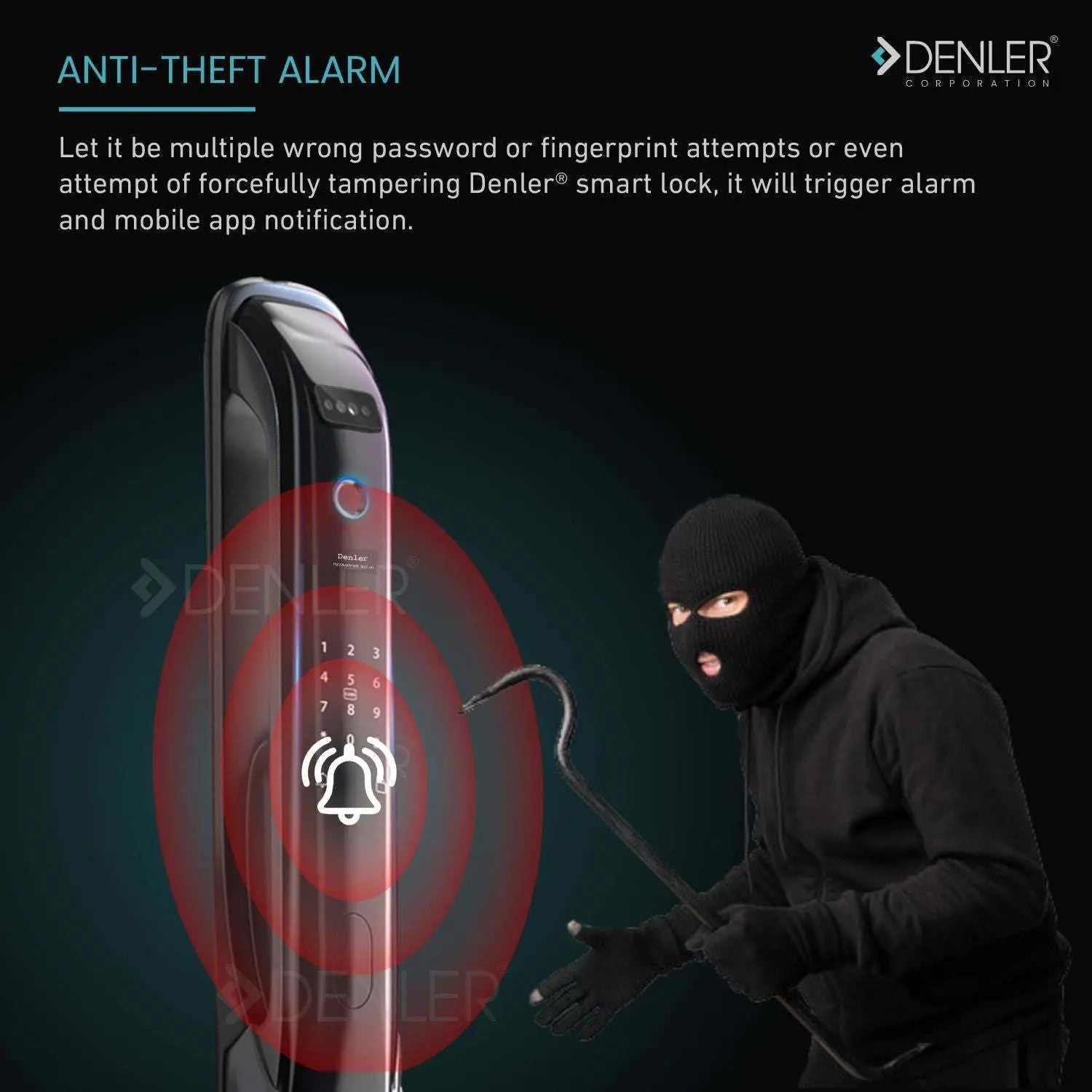 Denler DL02 Smart Door Lock - Secure Your Home Easily