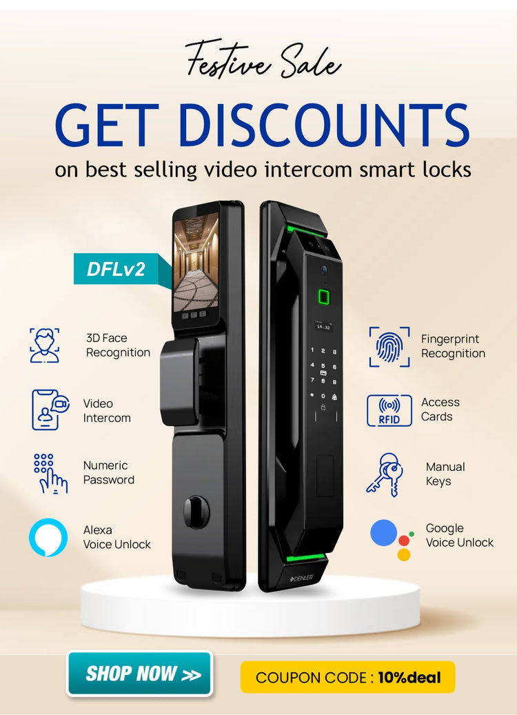 Denler Smart Door Lock - India's most trusted smart lock brand